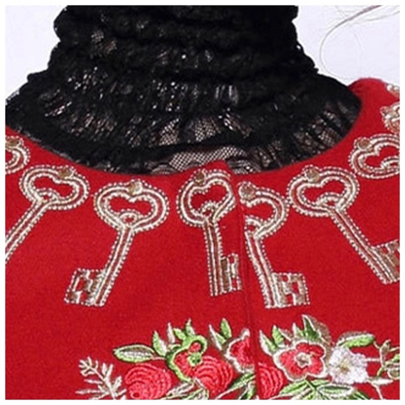 Jackets & Coats | The Larie Cashmere Embroidery Jacket | Poshmark